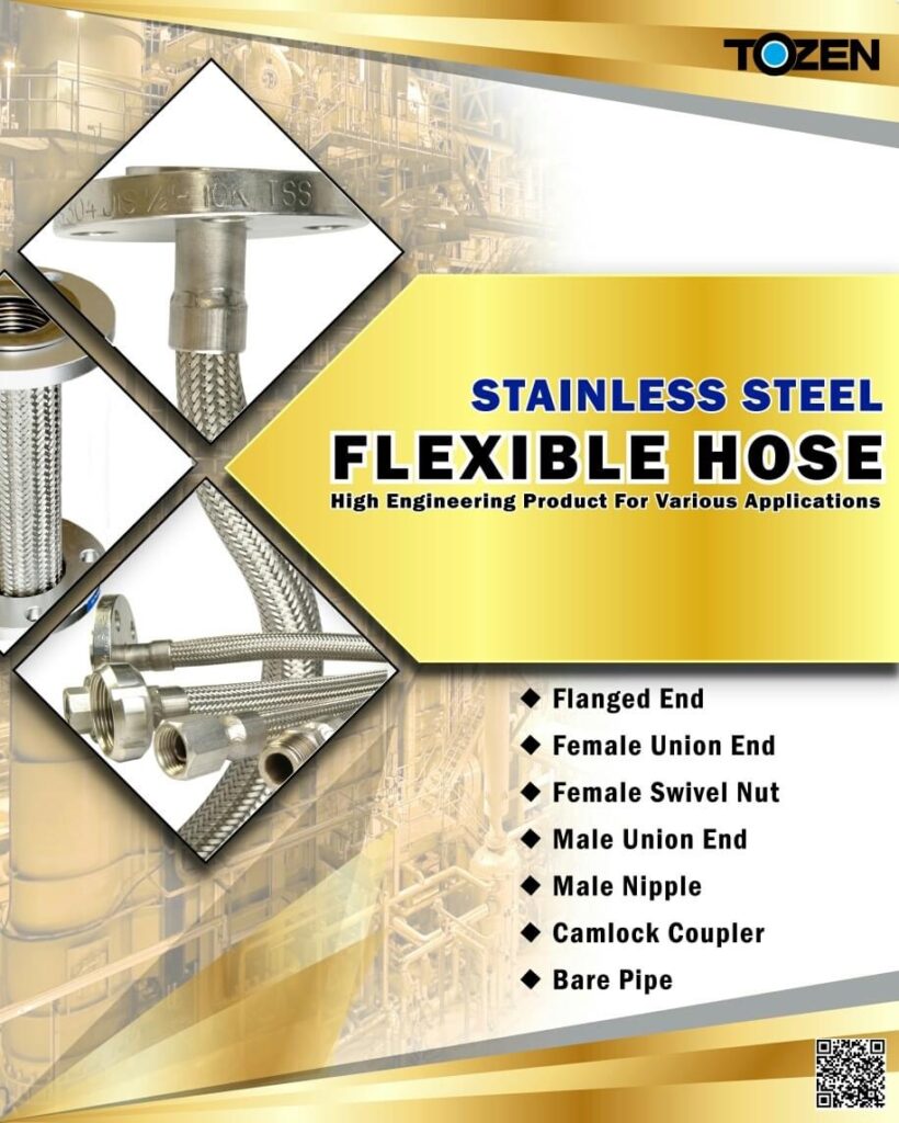 Metal Expansion Joint & Flexible Hose - Tozen Industrial Co.,Ltd.