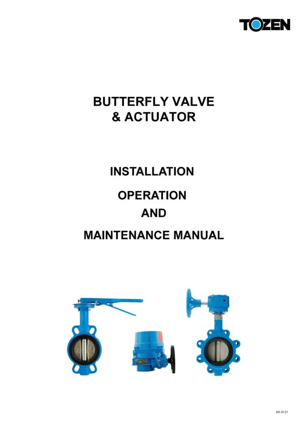 Manual - Tozen Industrial Co.,Ltd.