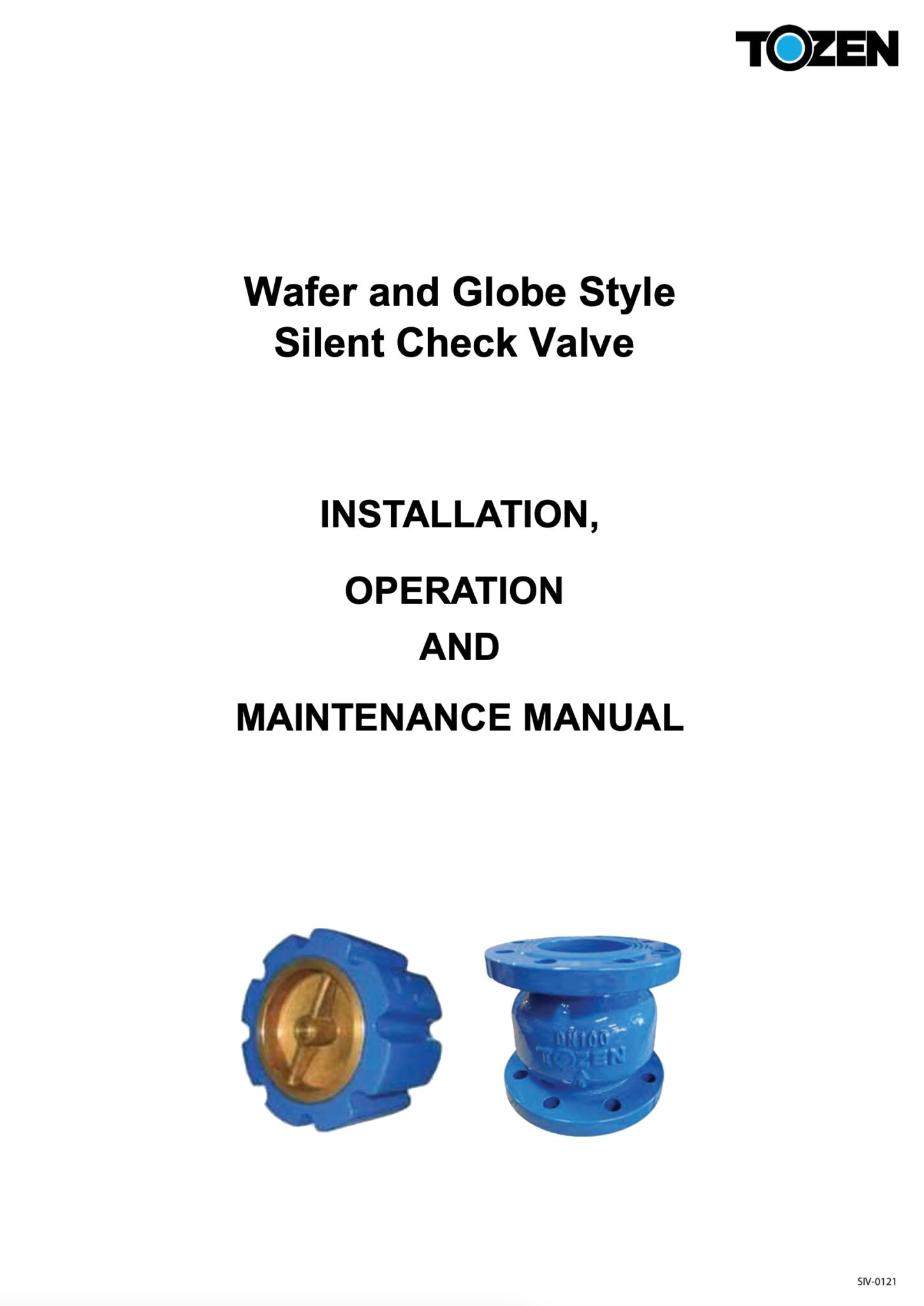 Manual - Tozen Industrial Co.,Ltd.