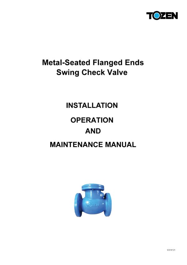 Manual - Tozen Industrial Co.,Ltd.