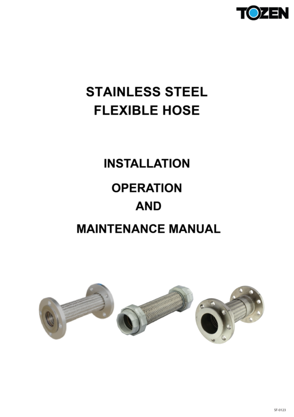 Manual - Tozen Industrial Co.,Ltd.