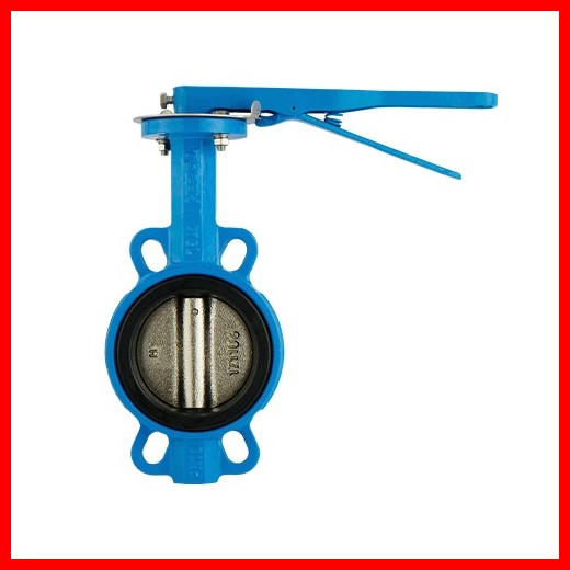 บัตเตอร์ฟรายวาล์ว Butterfly valve Wafer type SUS304 c/w Lever Operator ...